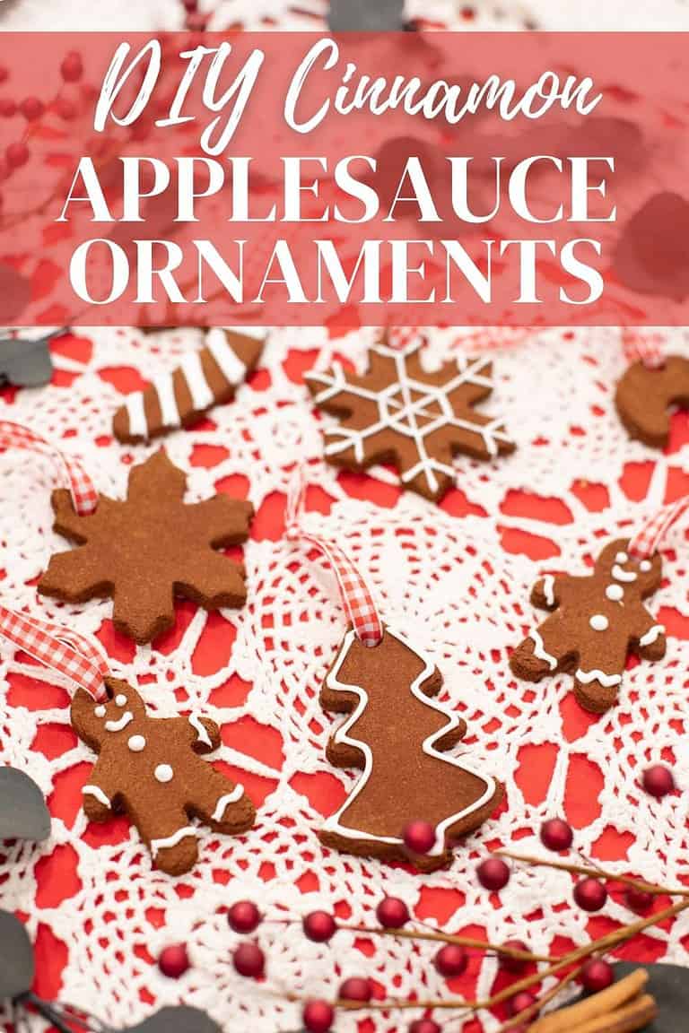 Easy DIY Cinnamon Applesauce Ornaments | How to Make
